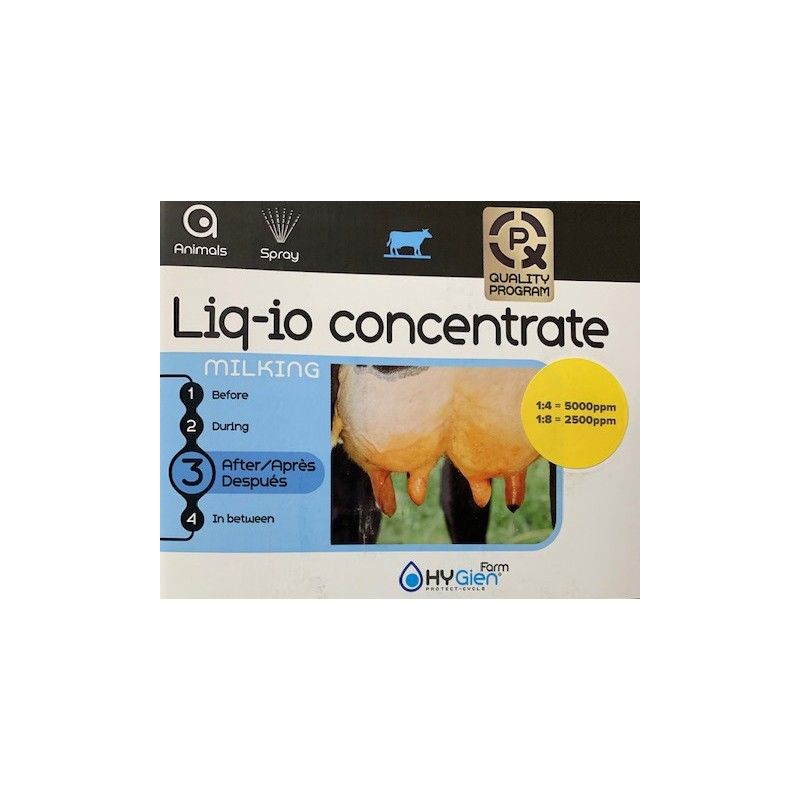 Kersia LIQ-IO concentrate uierverzorgingsmiddel 5 ltr. - Kersia | Spray ...